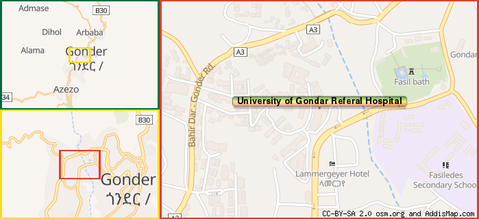 University of Gondar Referal Hospital (Building) (Addis Ababa, Ethiopia)