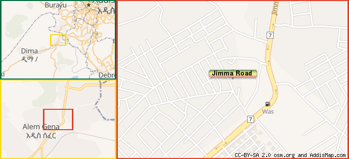 Jimma Road (Main Street) (Addis Ababa, Ethiopia)