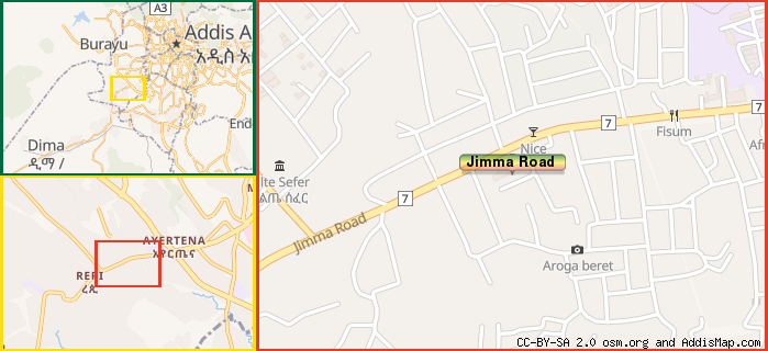 Jimma Road (Main Street) (Addis Ababa, Ethiopia)