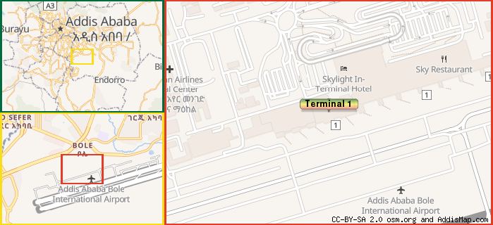 Addis Ababa Airport Terminal Map Addis Ababa Airport Terminal Map